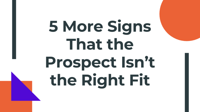 Signs That the Prospect Isn’t the Right Fit Autoklose