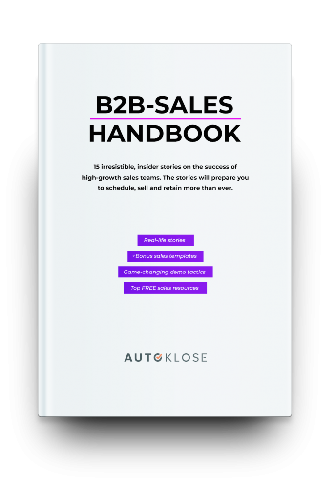 Business-to-Business Sales Handbook (Book by Autoklose)